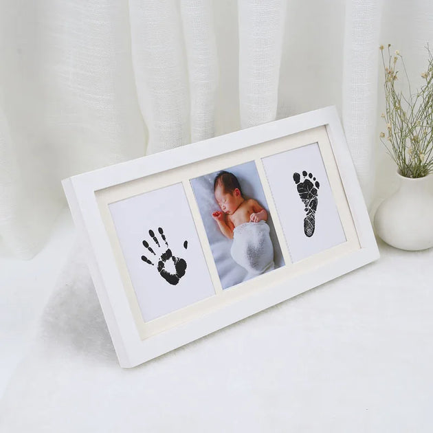 Preserve Your Baby's Memories with DIY Handprint Photo Frame - Perfect ...