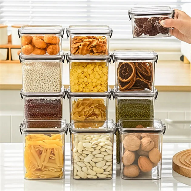 Organize Your Kitchen with Stackable, Food-Safe Storage Boxes - 450ml ...